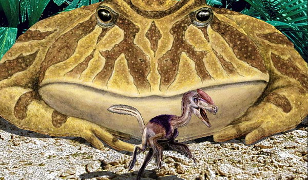 Frogzilla - broasca mancatoare de dinozauri!