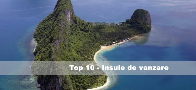 Top 10 - Insule de vanzare