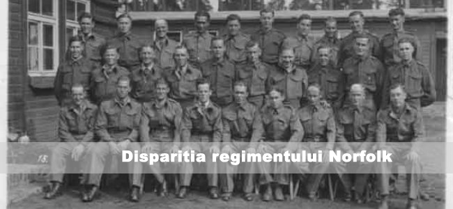 Disparitia regimentului Norfolk