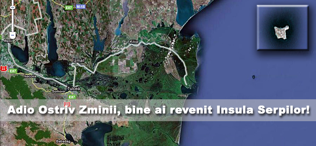 Adio Ostriv Zminii, bine ai revenit Insula Serpilor!