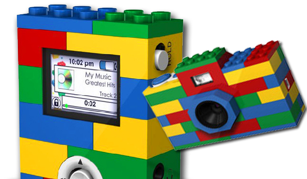 MP3 player si fotocamera LEGO