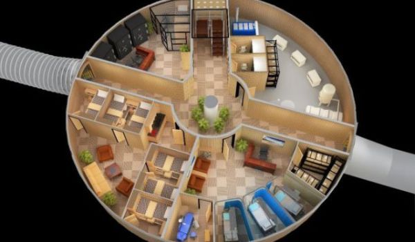 Cum arata un adapost antiatomic de 10 milioane de dolari (FOTO)