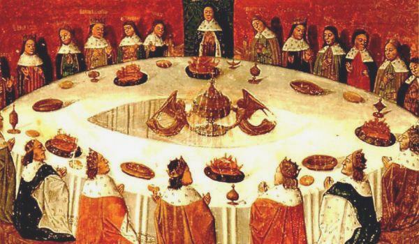 "Masa Rotunda" a regelui Arthur nu era chiar o masa