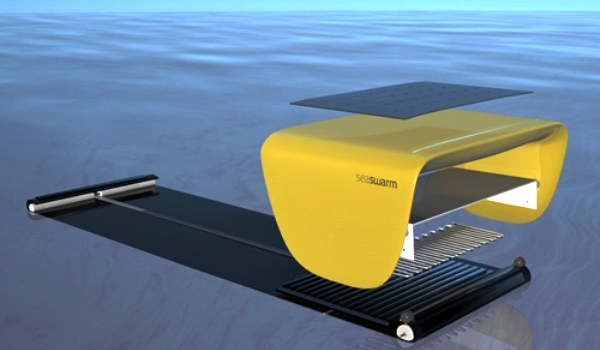 Flote de roboti vor curata marile de petrol