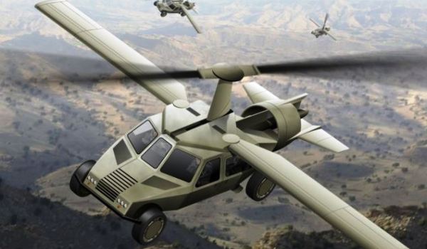 “Transformer”-ii intra in lupta: masina de razboi humvee-elicopter-avion