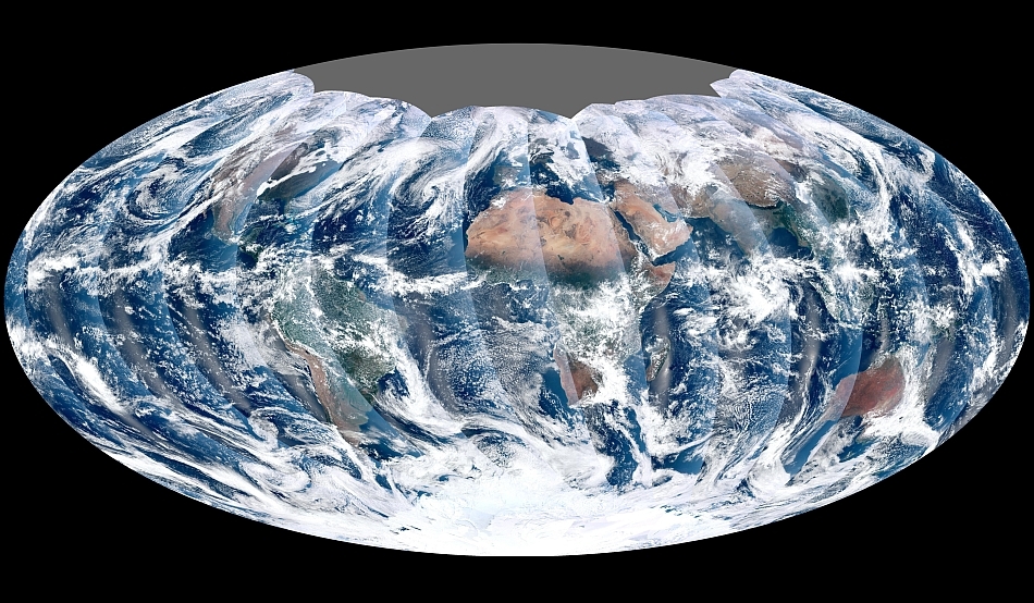 Cel mai nou satelit al NASA a surprins o imagine spectaculoasă cu Pământul