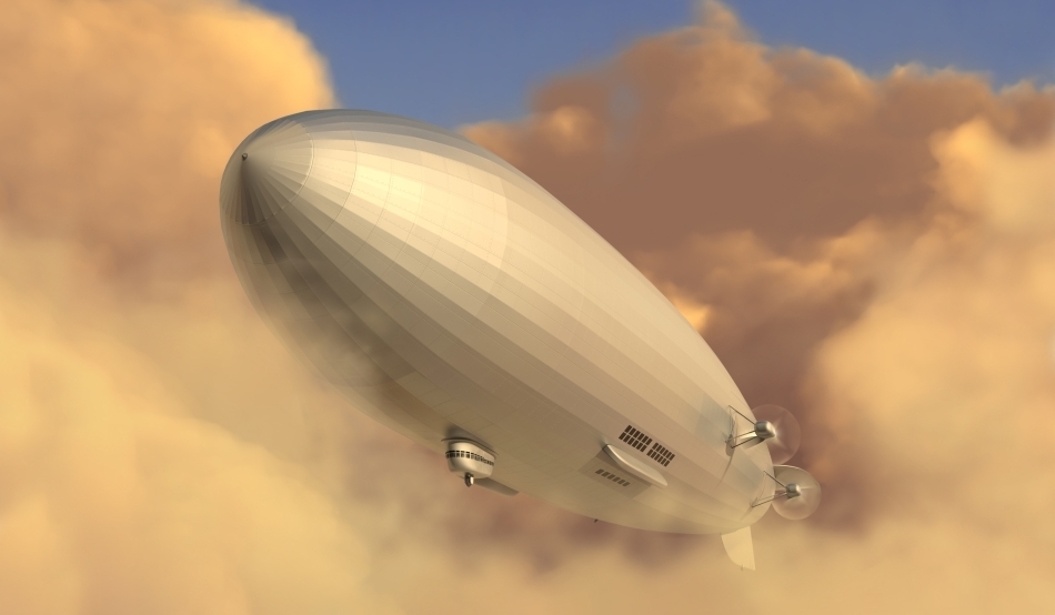 Contele şi dirijabilul: povestea zeppelinului