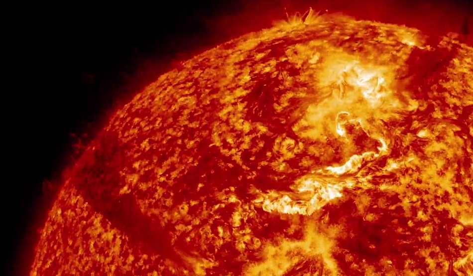 „Canionul de foc” – cele mai spectaculoase imagini capturate de NASA pe ...