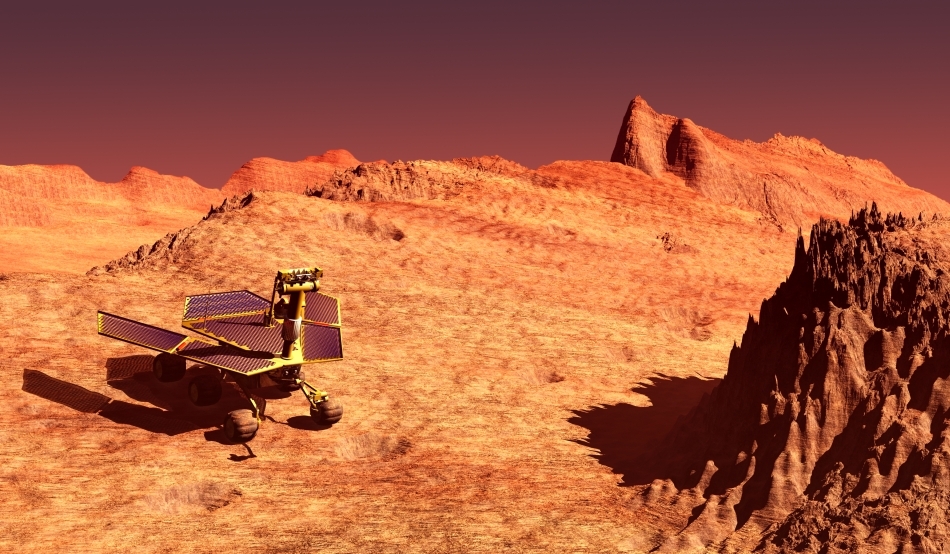 O piatră misterioasă a apărut pe Marte: „nu seamănă cu nimic din ce am ...