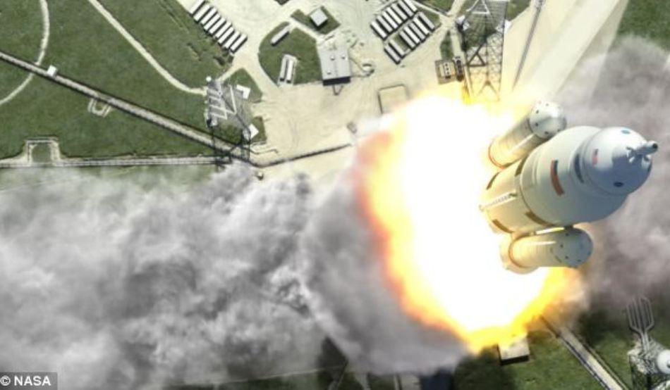 Mega-racheta construită de NASA pentru a duce oamenii pe Marte ar putea ...
