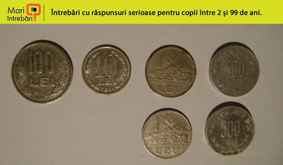 De ce monedele au încreţituri?