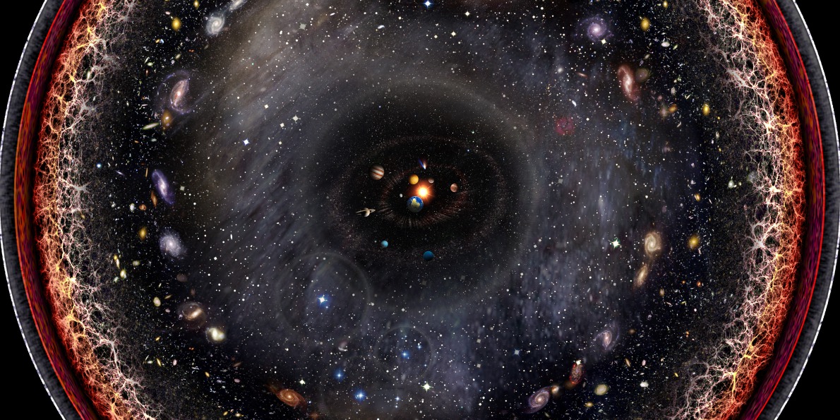 Un artist italian a realizat o imagine impresionantă a Universului ...