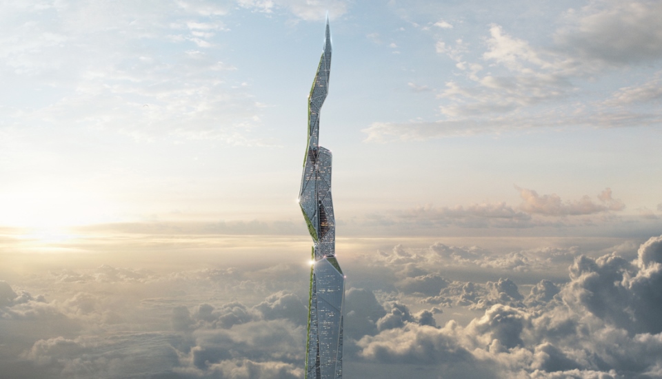 Viitorul este acum: zgârie-nori de o înălţime de aproape 5 km care ...