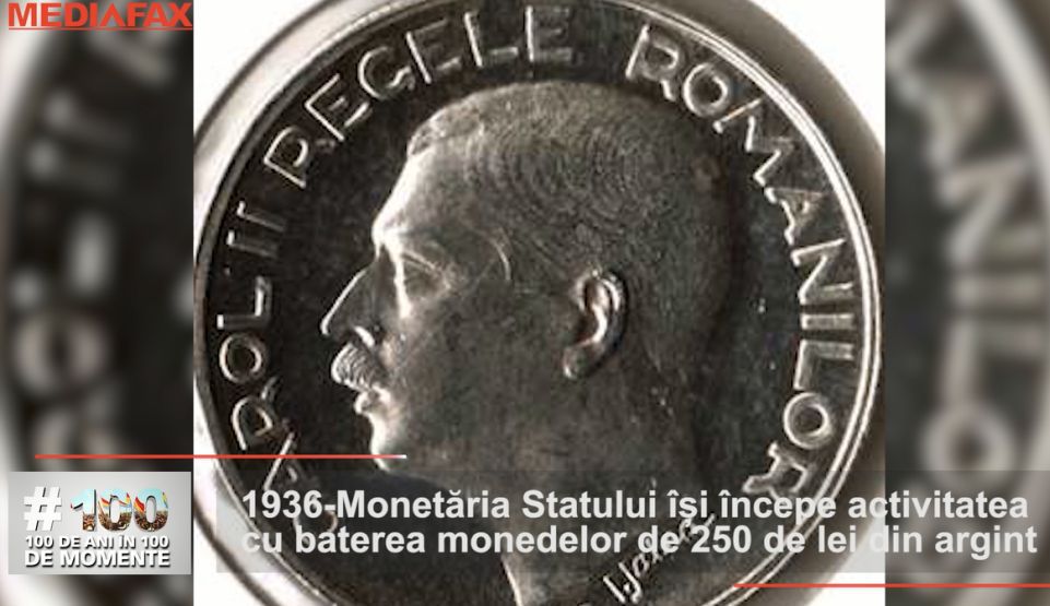 Anul în care ia fiinţă Monetăria Statului. Care au fost primele monede ...