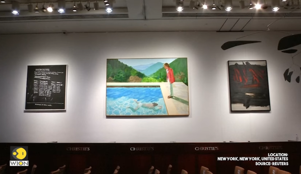 Un tablou de David Hockney, cea mai scumpă lucrare a unui artist în viaţă