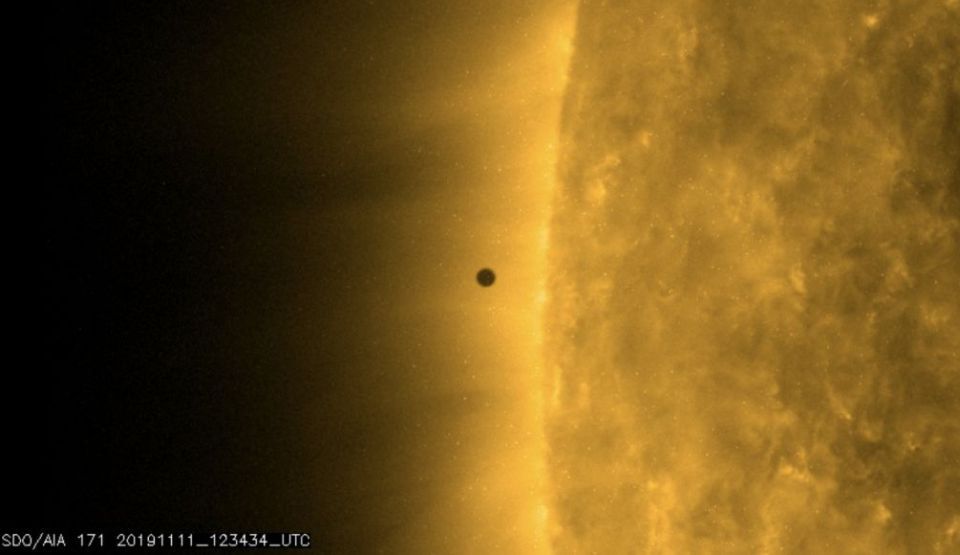 Tranzitul lui Mercur în imagini spectaculoase - GALERIE FOTO