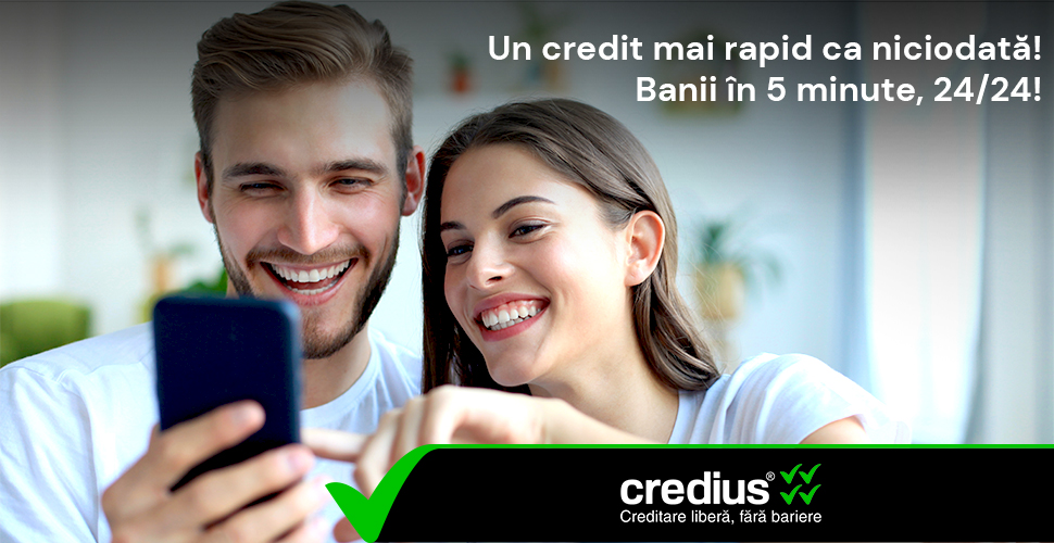 Inovație în creditare. Credius lansează prima tehnologie de creditare care utilizează ...