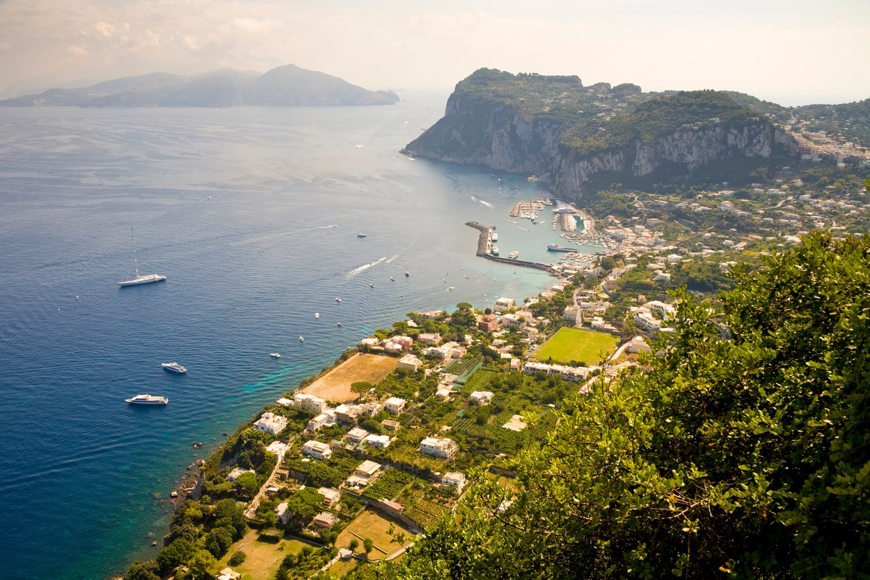 Insula Capri, o stațiune locuită încă din vremurile preistorice