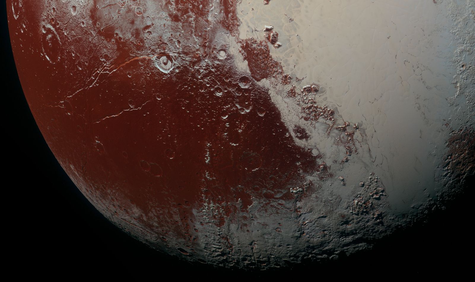 Peisajul lui Pluto, unic în Sistemul Solar. Planeta pitică ascunde ...