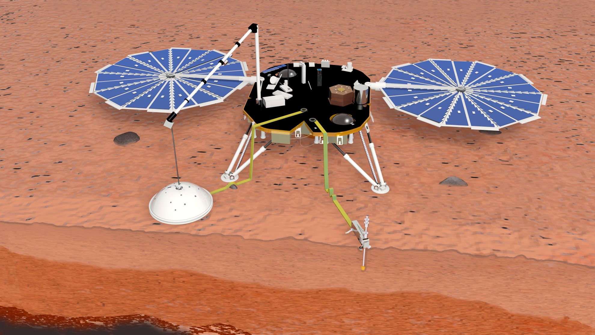 InSight Mars detectează cele mai mari 3 cutremure de pe Marte