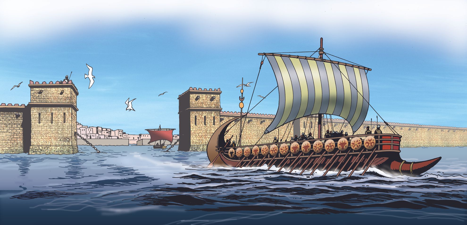 Cartagina, mărirea și decăderea. Cele trei războaie punice