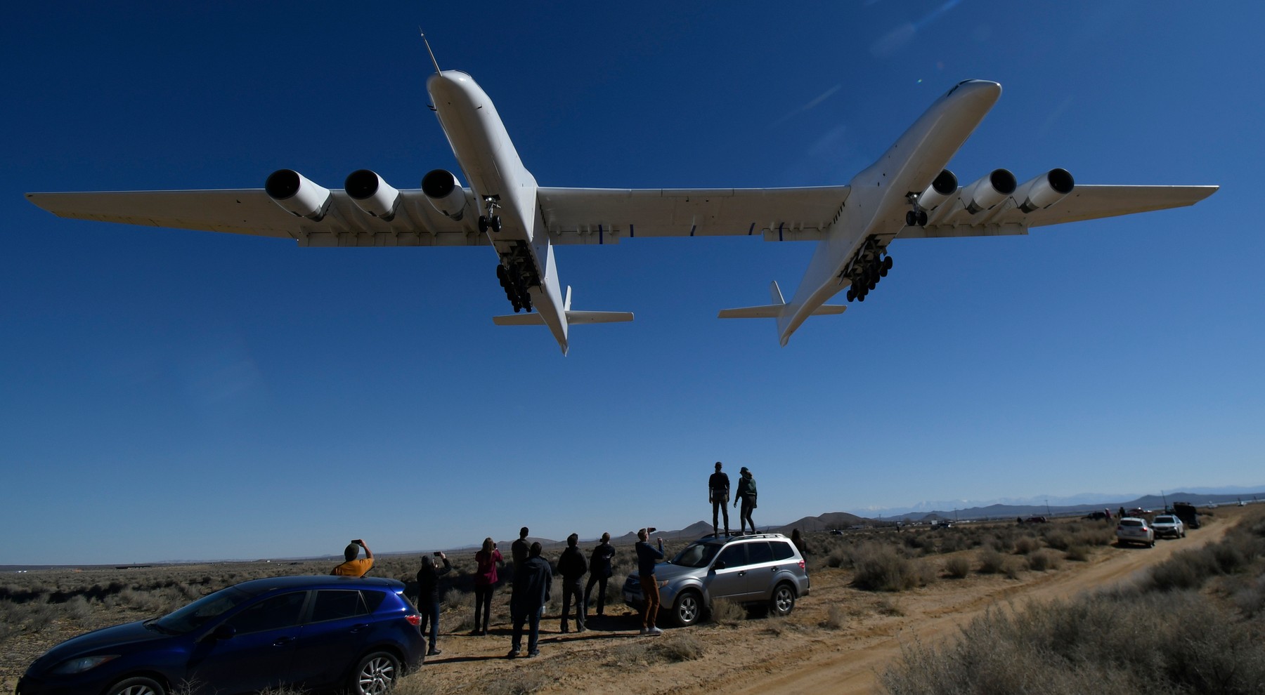 Stratolaunch, avionul cu cea mai mare anvergură a aripilor