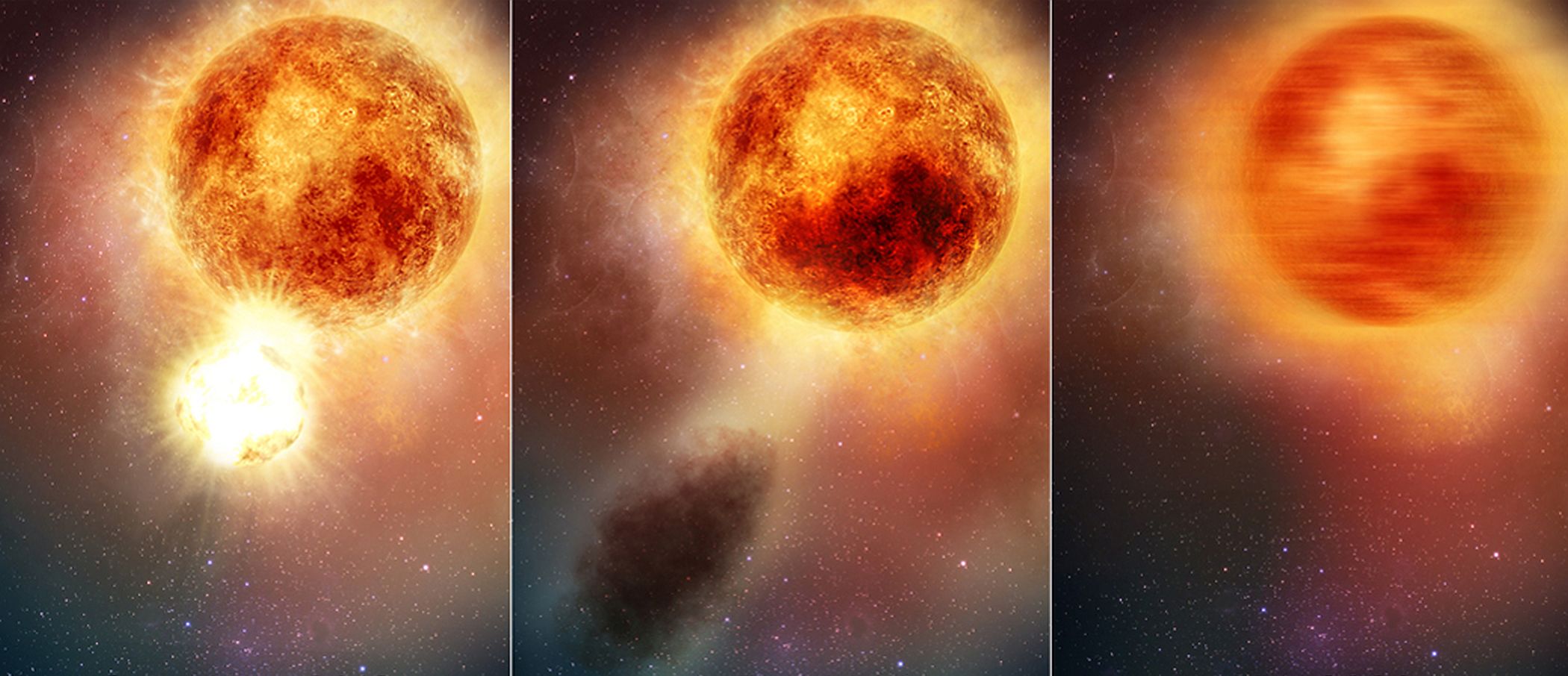 Ce s-a întâmplat cu lumina stelei Betelgeuse în 2019?