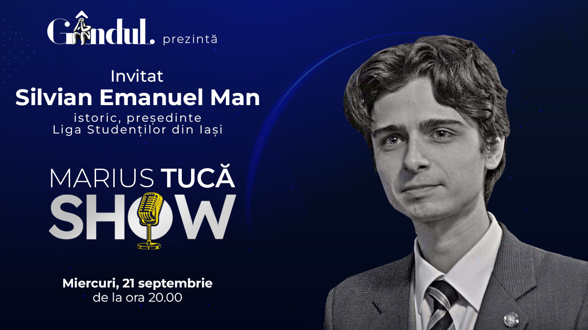 Marius Tucă Show începe miercuri, 21 septembrie, de la ora 20.00, live ...