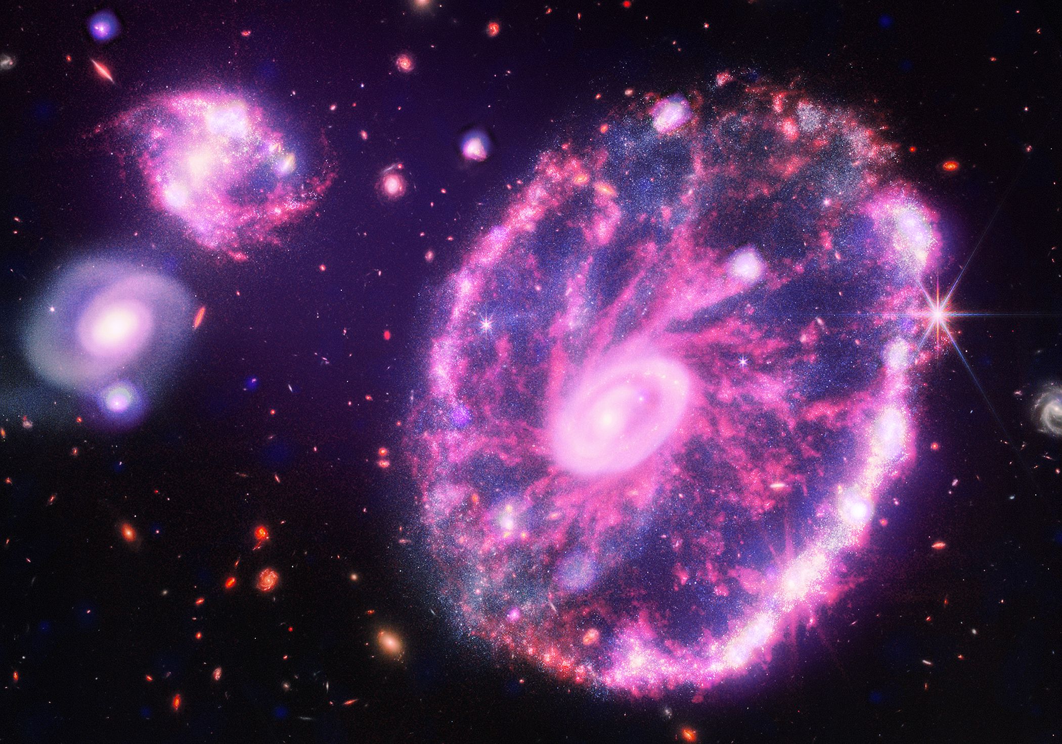 Telescopul Webb și-a unit forțele cu Observatorul Chandra. Care au fost ...