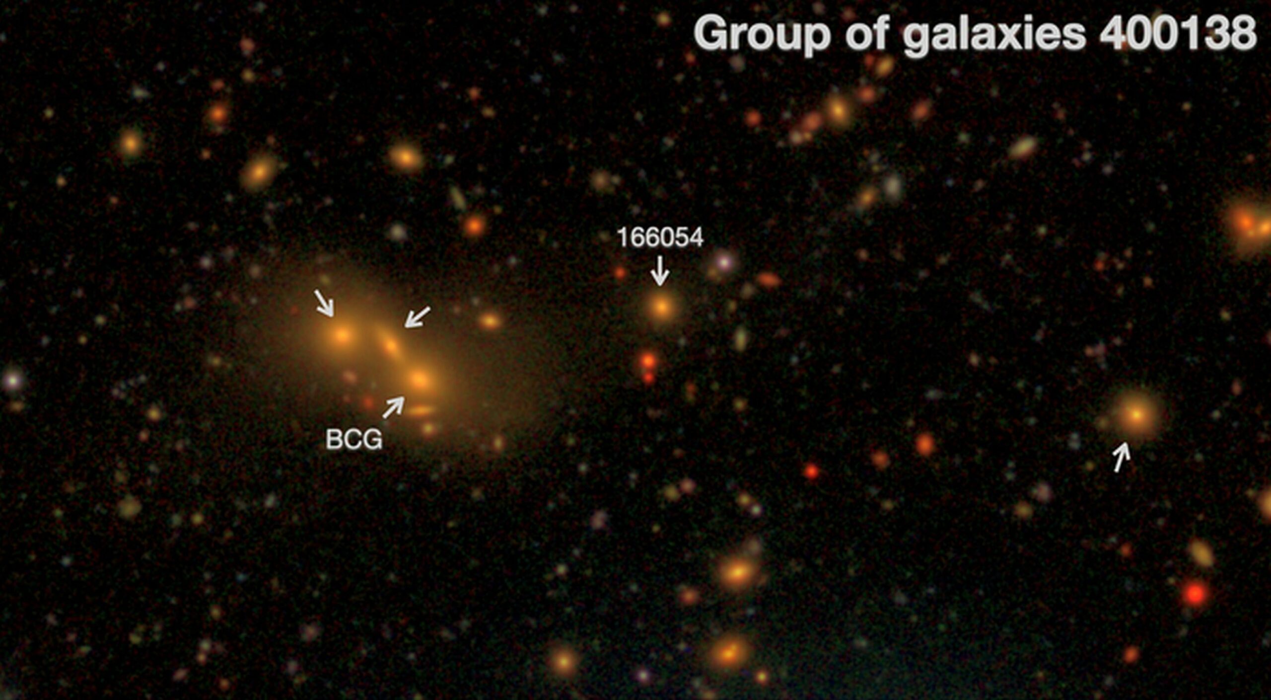 Astronomii au observat, în premieră, strălucirea dintre galaxii