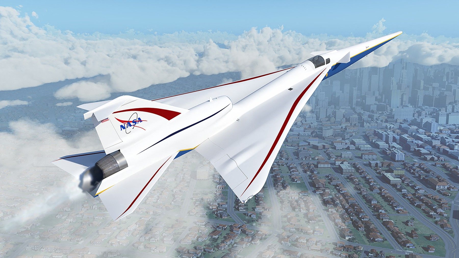 NASA va testa în curând aeronava supersonică X-59