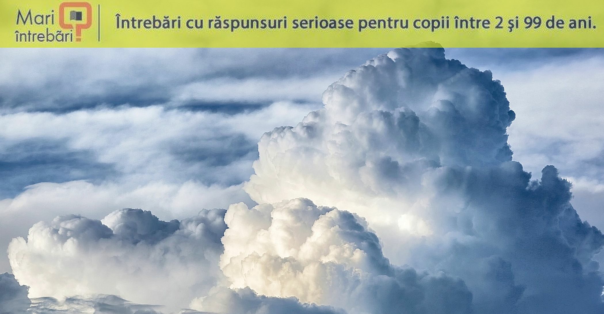 Cât cântărește un nor?