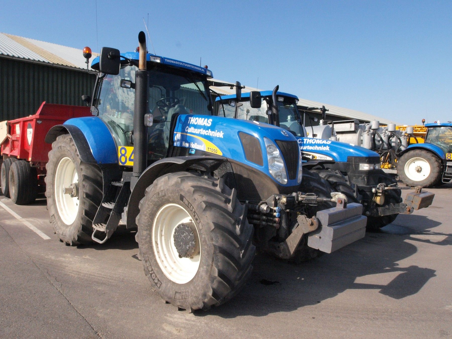 Tractorul alimentat cu bălegar, creat de o companie britanică