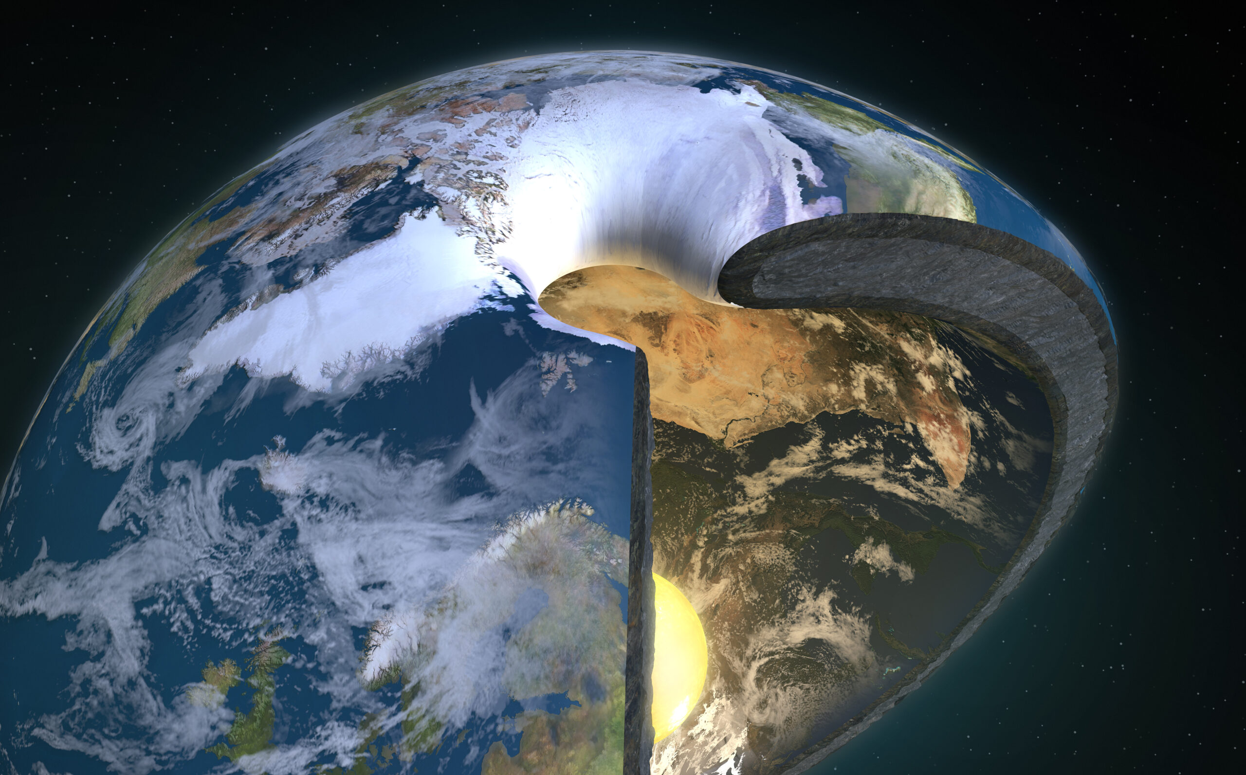 Oamenii de știință au găsit cel mai adânc strat al Pământului