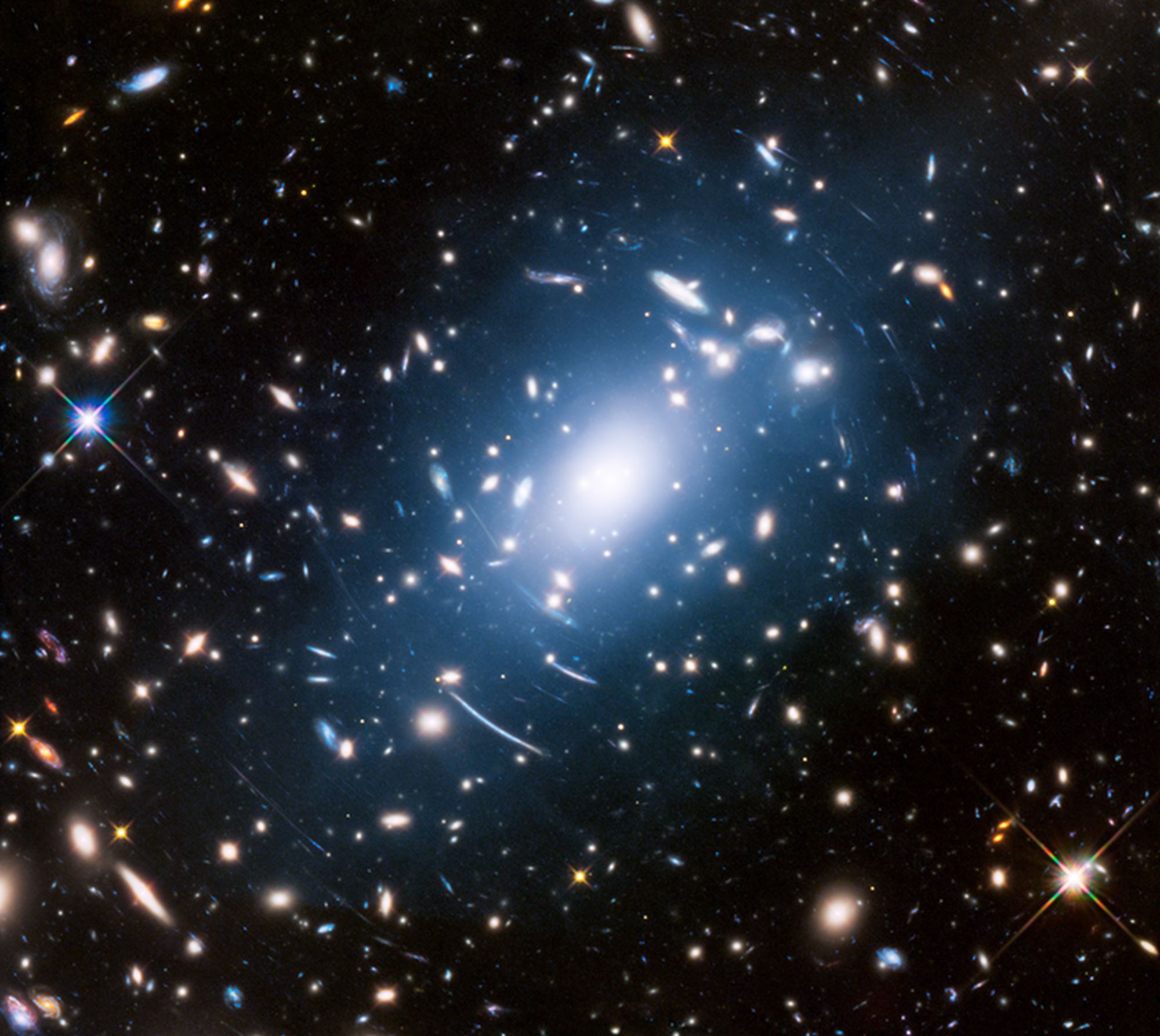 Astrofizicienii „cântăresc” roiurile de galaxii cu ajutorul ...