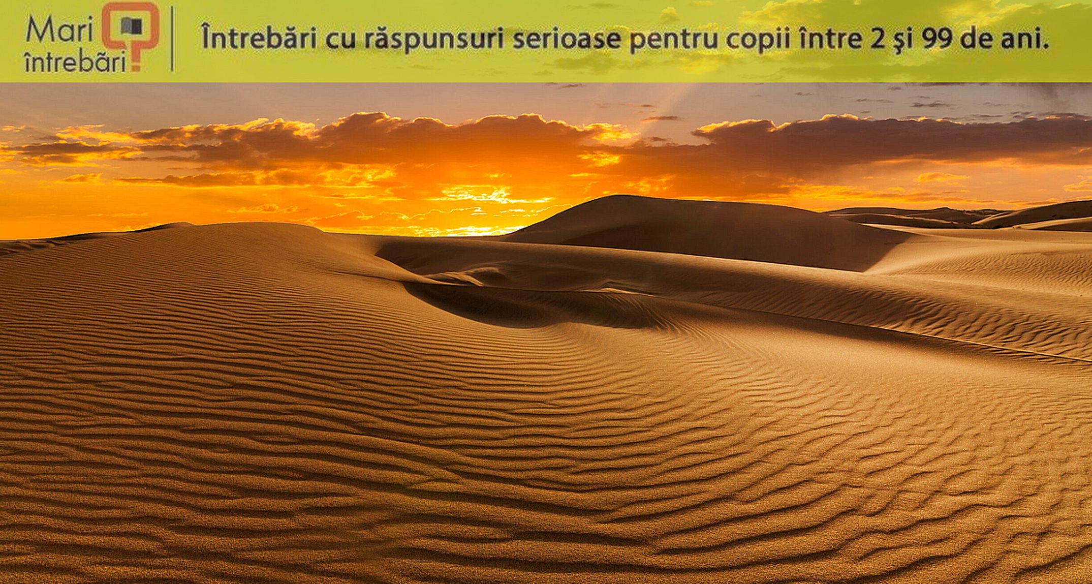 De ce sunt deșerturile uscate?