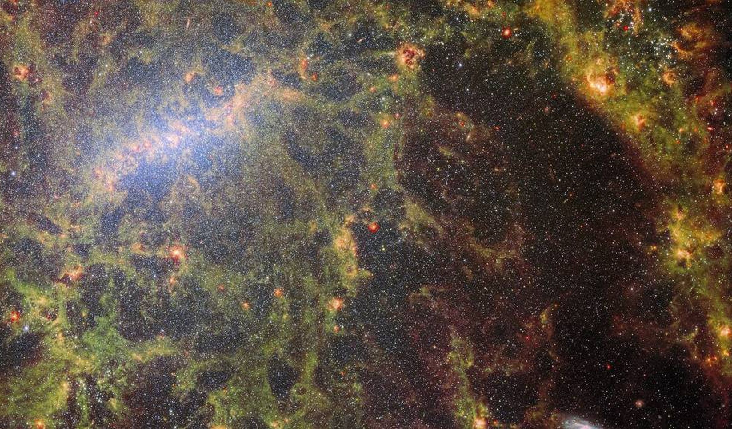 Telescopul Webb a privit „printre gratiile” unei galaxii aflate la 20 ...