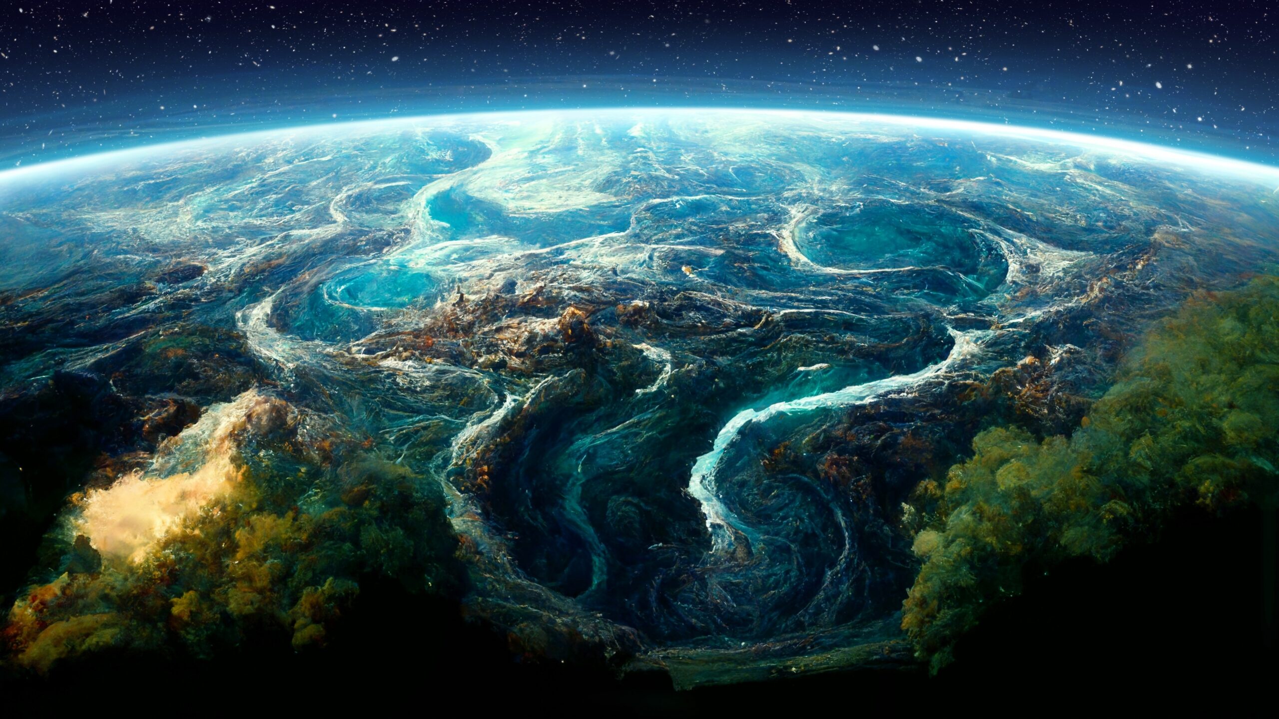 Un ocean masiv găsit sub scoarța Pământului conține mai multă apă decât ...