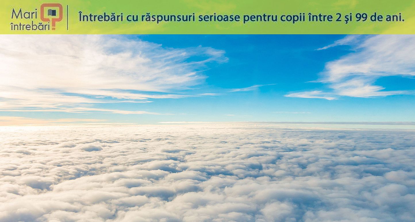 De ce plutesc norii?