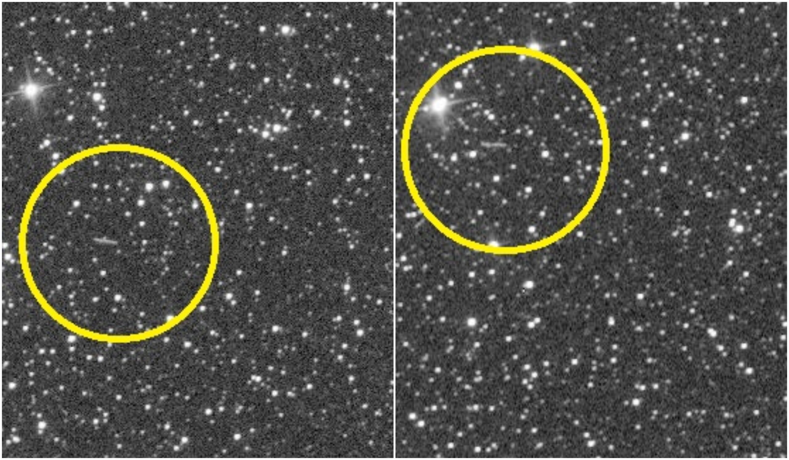 Un observator astronomic din România a surprins un obiect care gonește ...