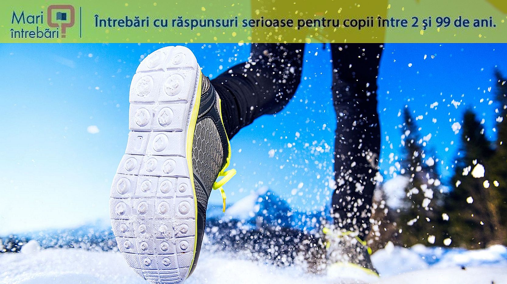 De ce „scârțâie” zăpada atunci când o călcăm?