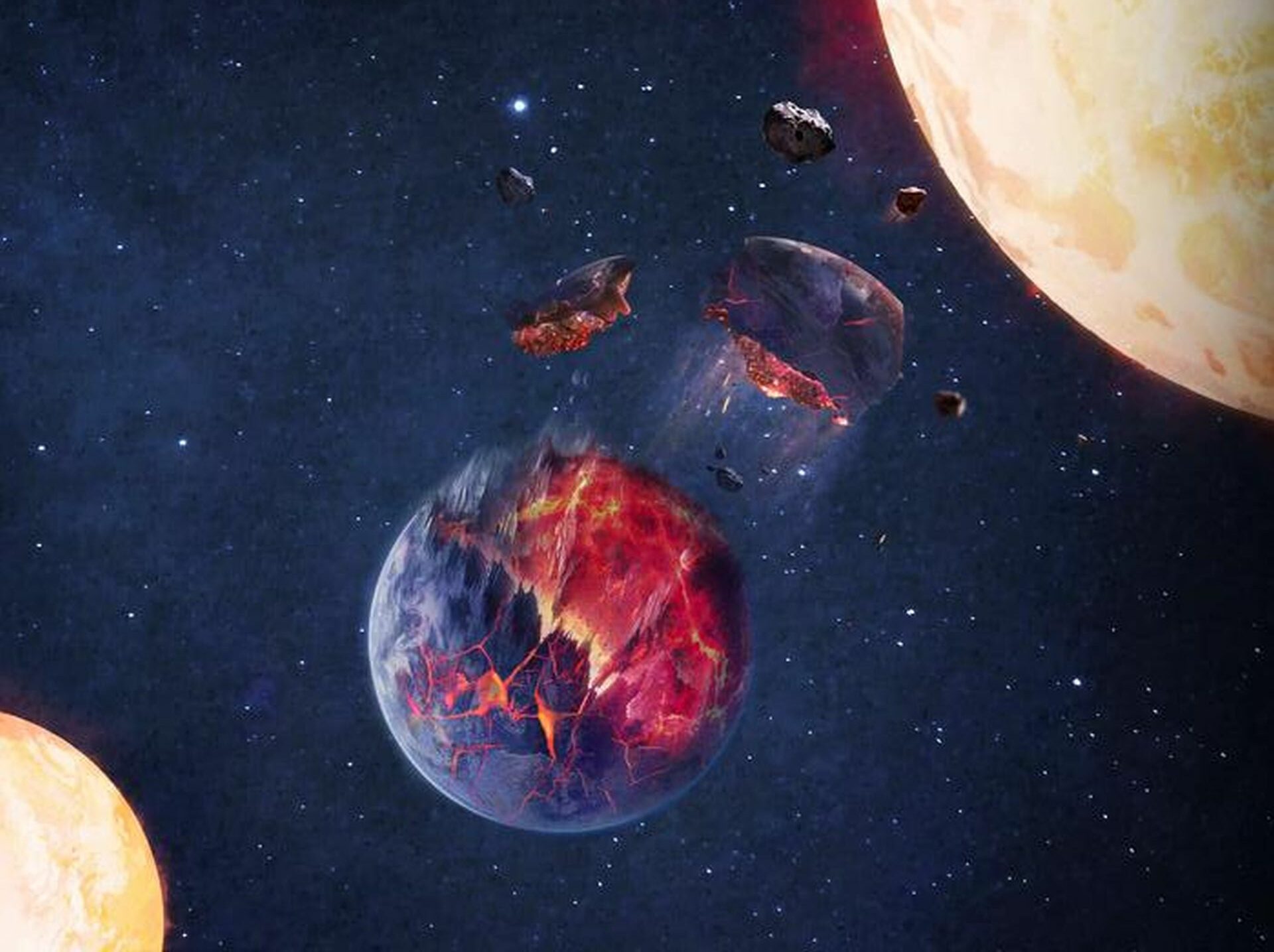 Astronomii au descoperit că stelele „mănâncă” planete