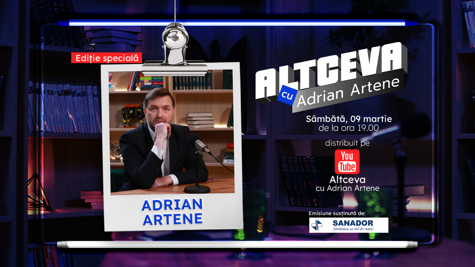 Jurnalistul Adrian Artene: „Episodul Altceva de săptămâna aceasta este ...