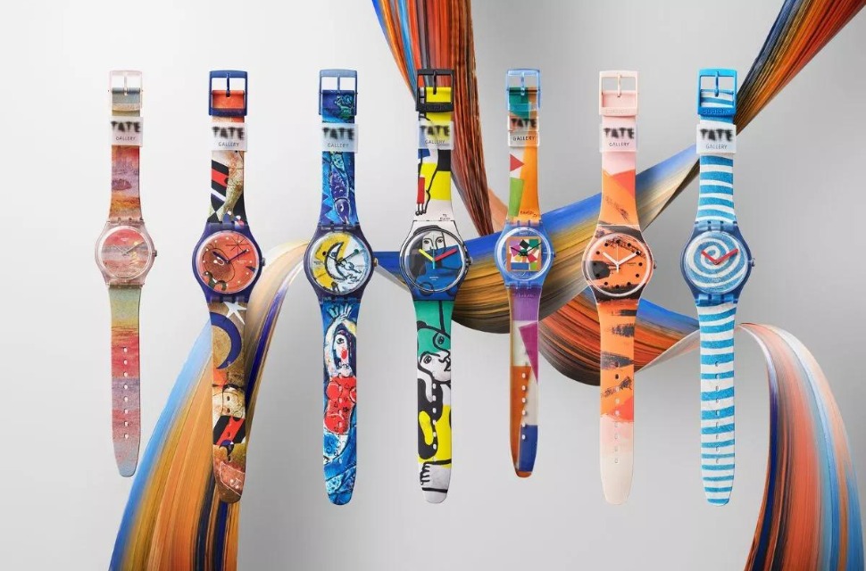 (P) Ceasuri Swatch inspirate de opere de artă