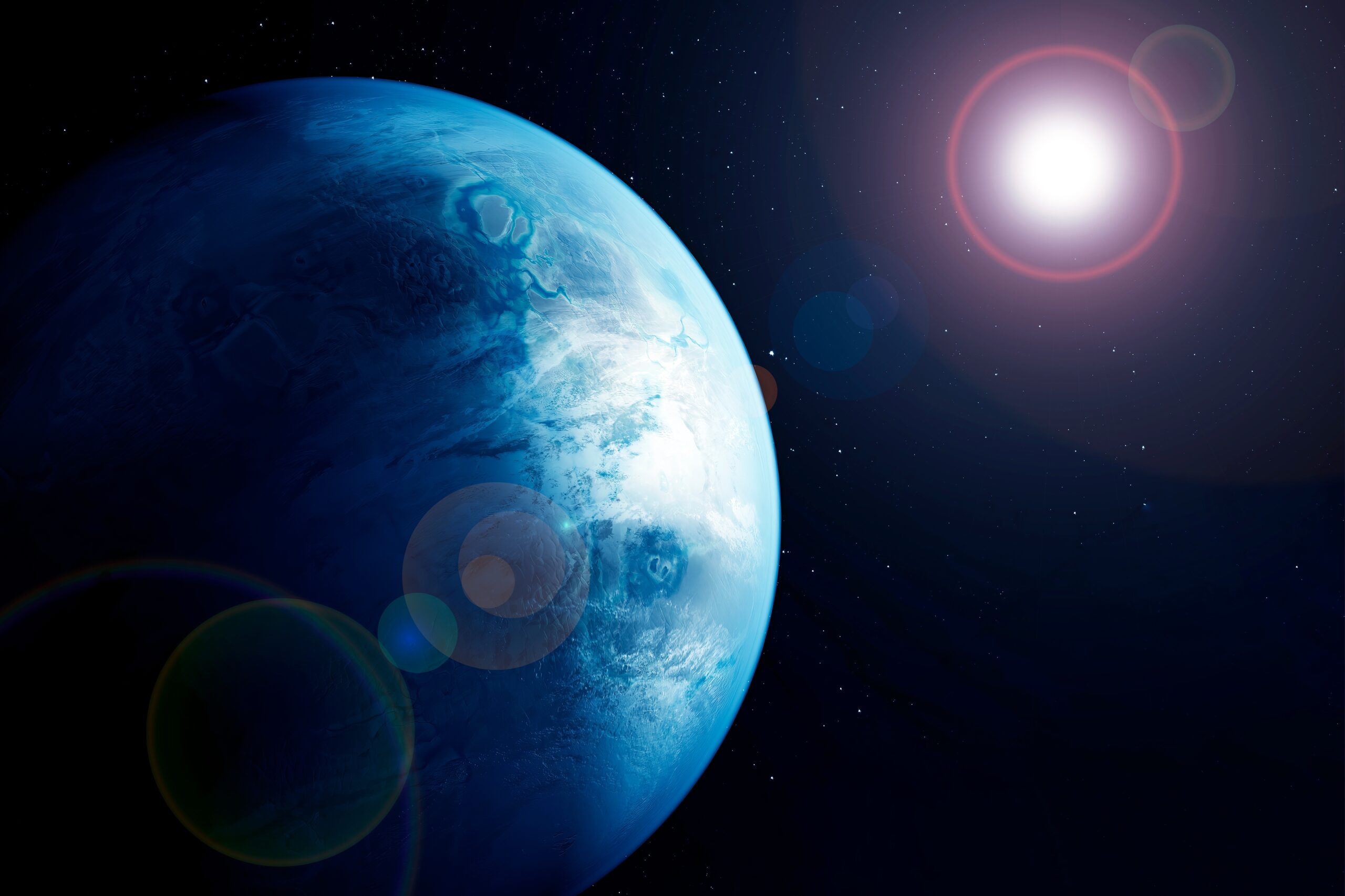 Astronomii au găsit o planetă de mărimea Pământului la doar 55 de ani ...