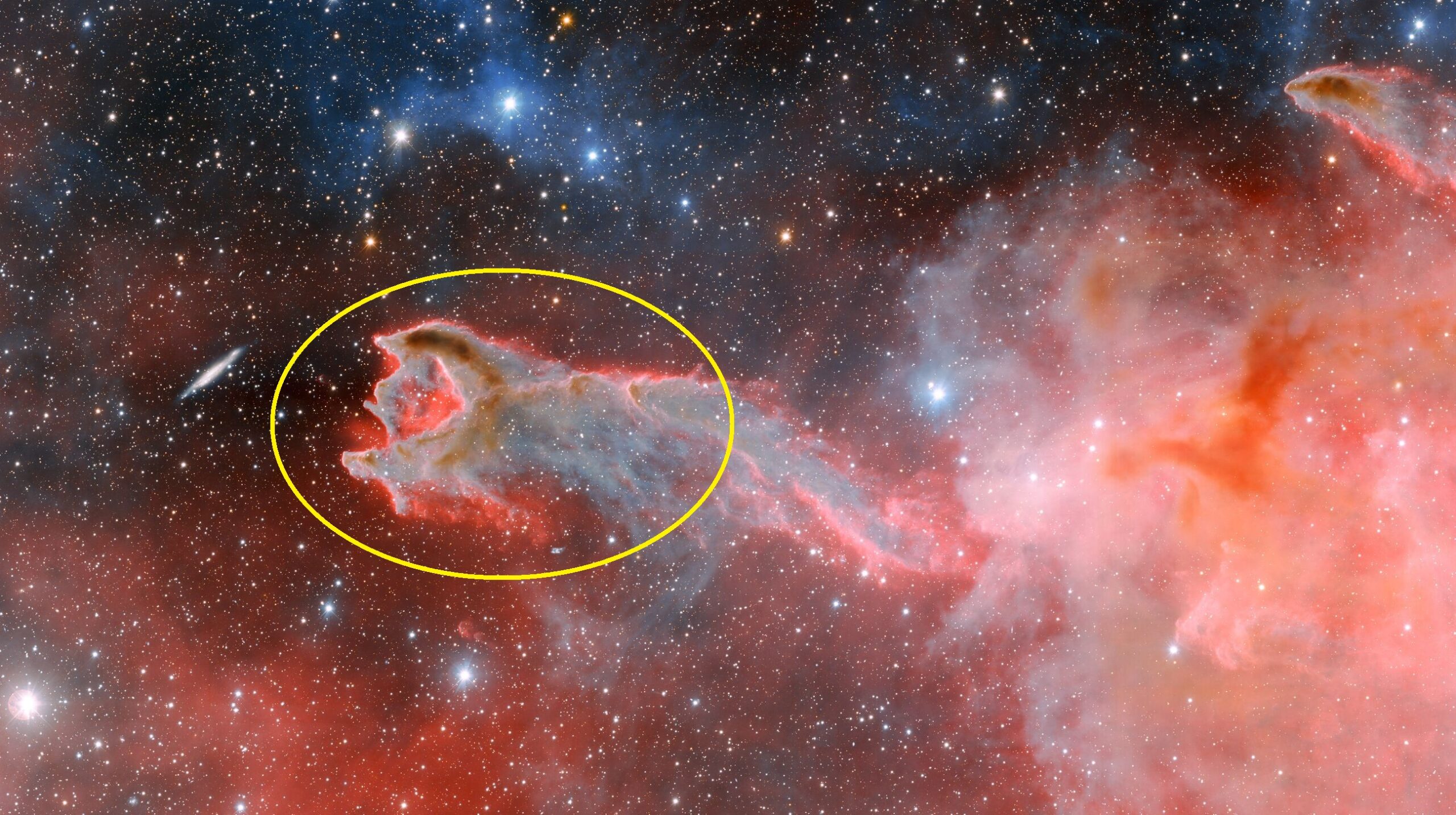 „Mâna lui Dumnezeu”, structura cosmică de-a dreptul spectaculoasă, însă ...