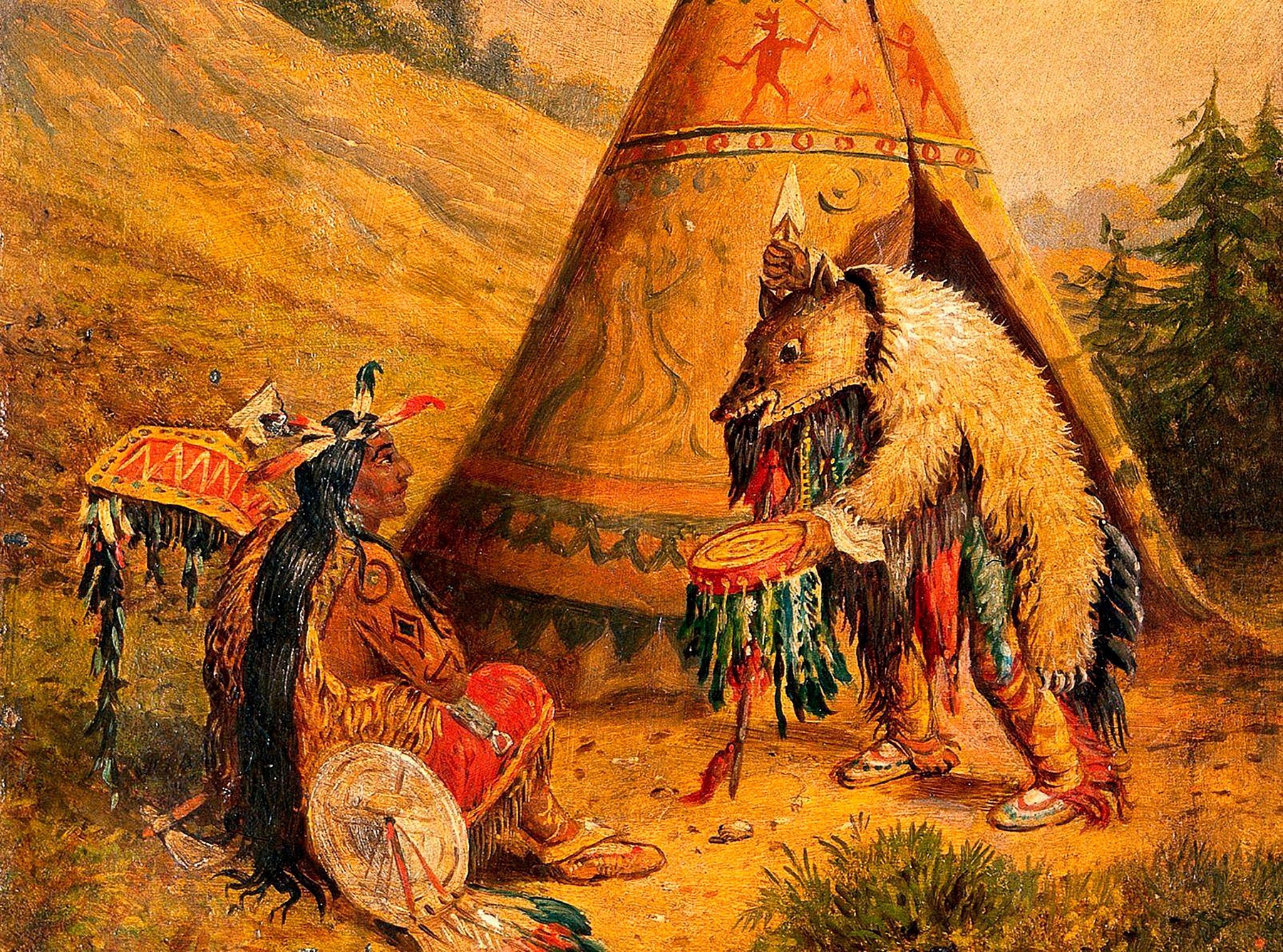 George Catlin, pionierul artei amerindiene și conservator al culturii ...