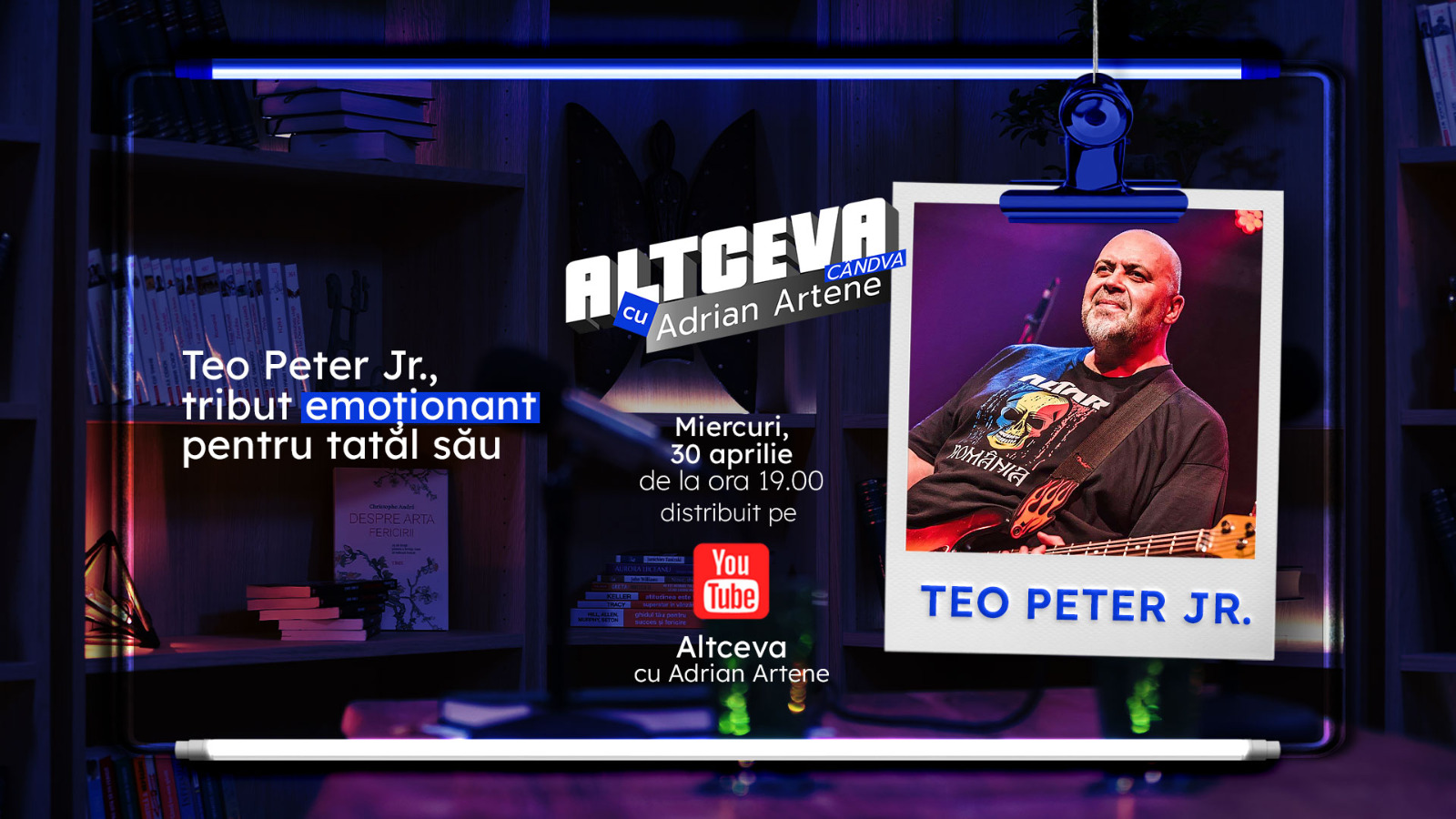 Teo Peter Jr., tribut emoționant pentru tatăl său: „M-am dus la IML și din păcate...” | ALTCEVA ...